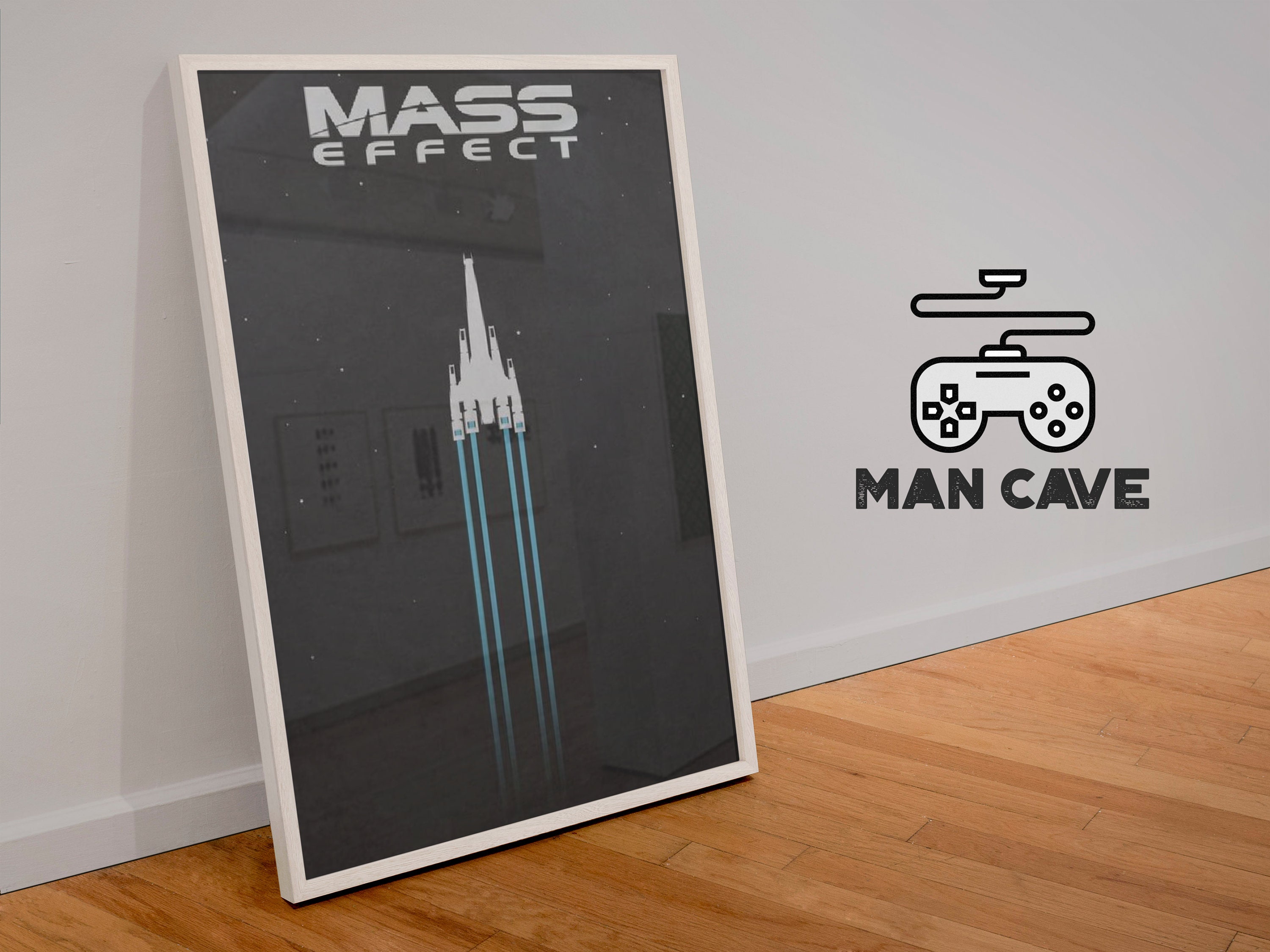Mass Effect Poster New Gaming Print Wall Art Décor Premium Etsy