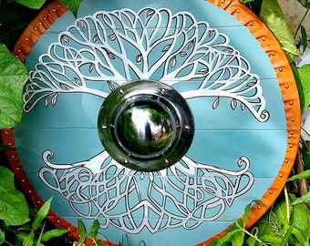 Viking Shield Tree of Life - Etsy