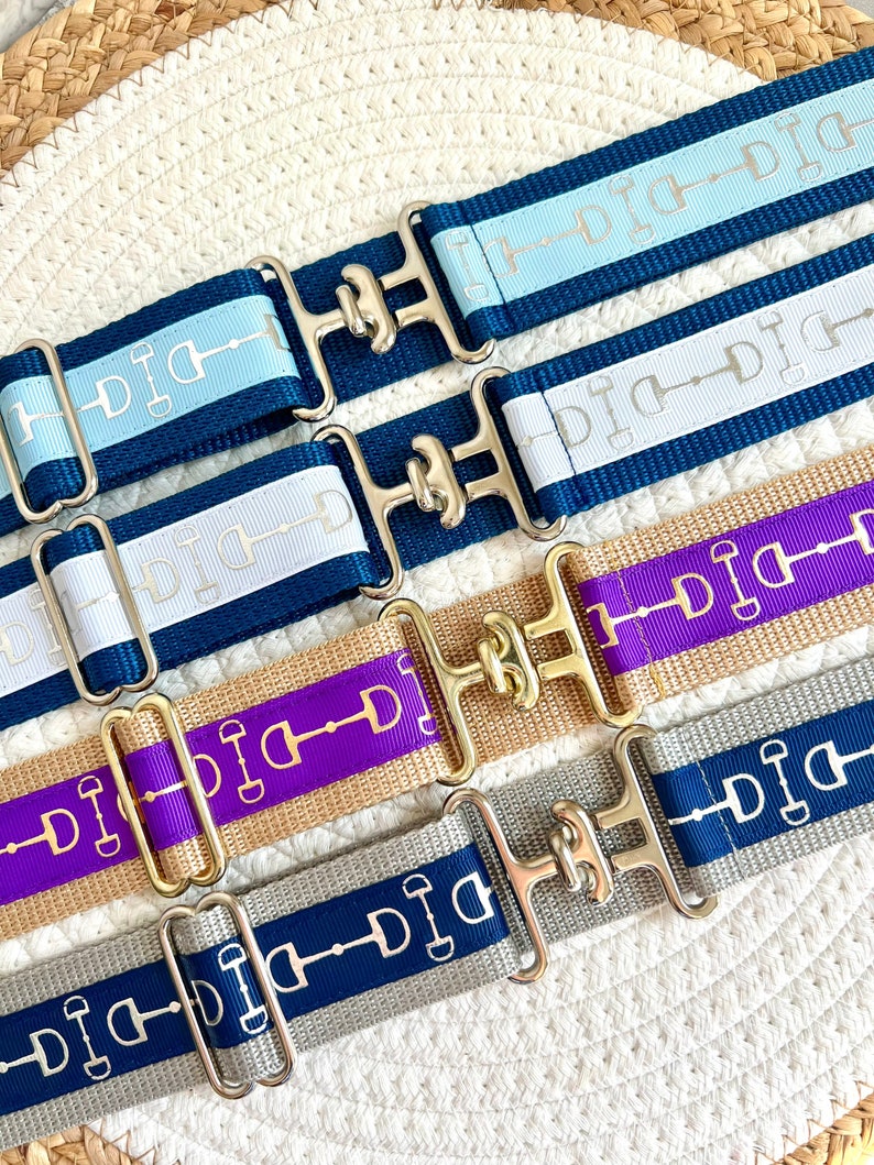 Equestrian Belt Snaffle Bit Belt Two Toned Snaffle Bit - Etsy