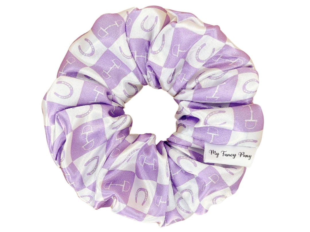 Equestrian Scrunchies, Horse Themed Scrunchie, Gift for Equestrians ...