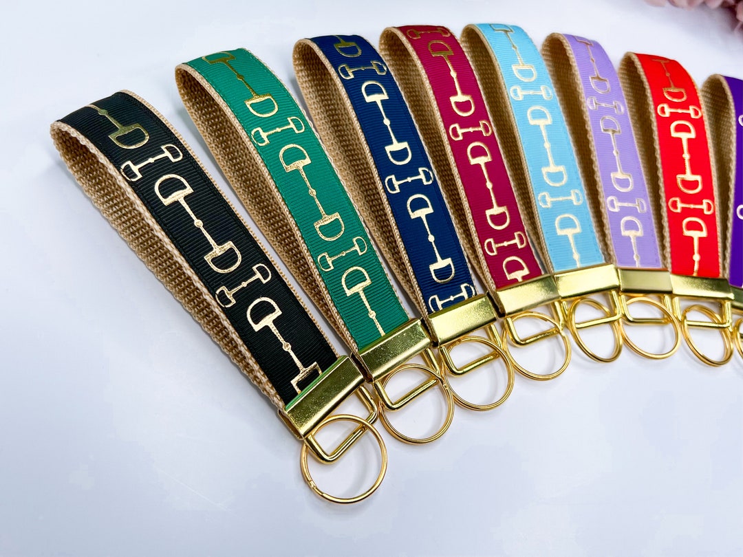 Snaffle Bit Key Fob, Bit Keychain, Equestrian Keychain, Equestrian Gift ...