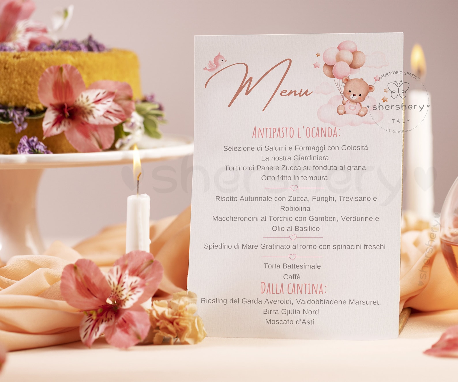 Menu Battesimo Menu Battesimo Ristorante Menu Ristorante per - Etsy