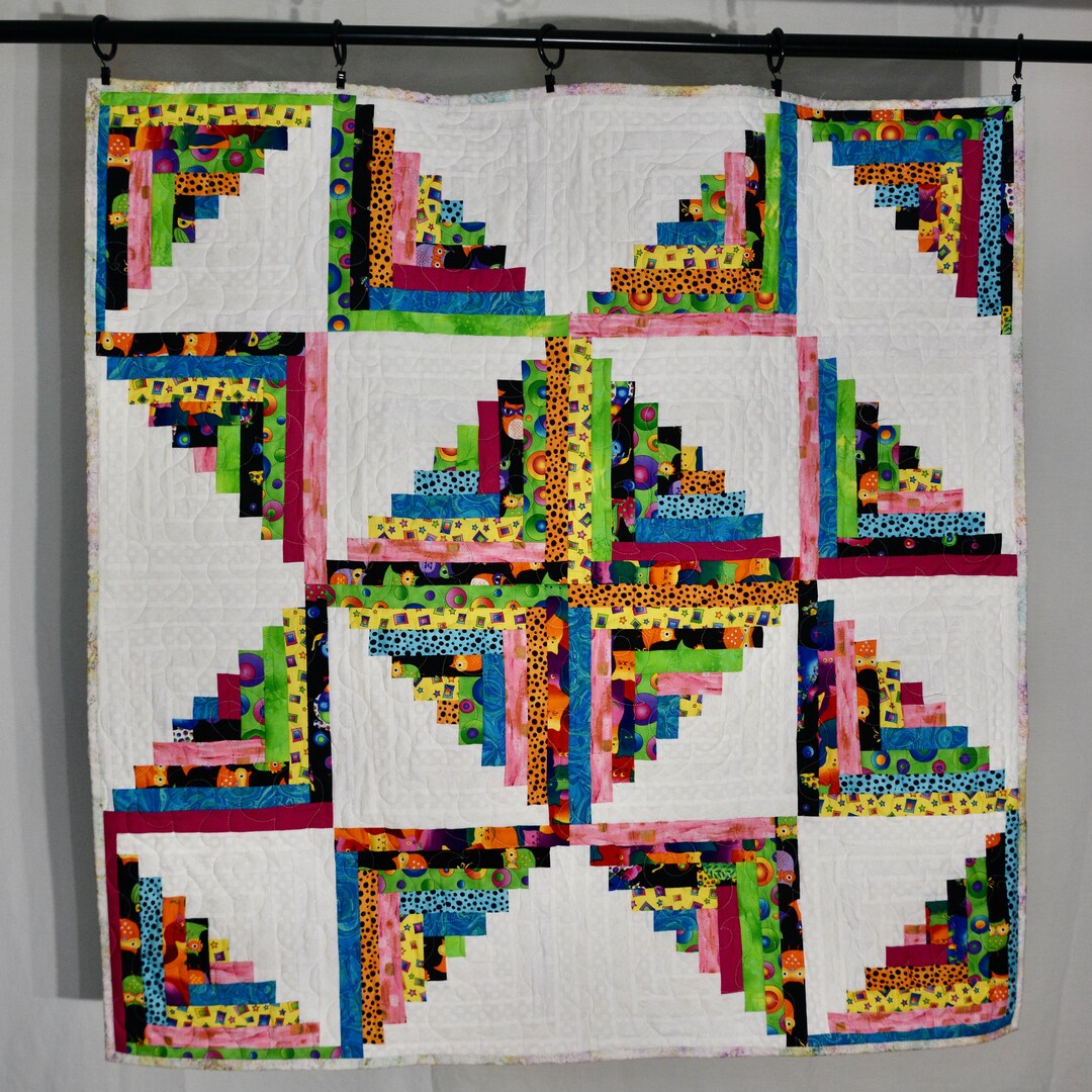 Bright / Kids / Baby /log Cabin/ Fun - Etsy