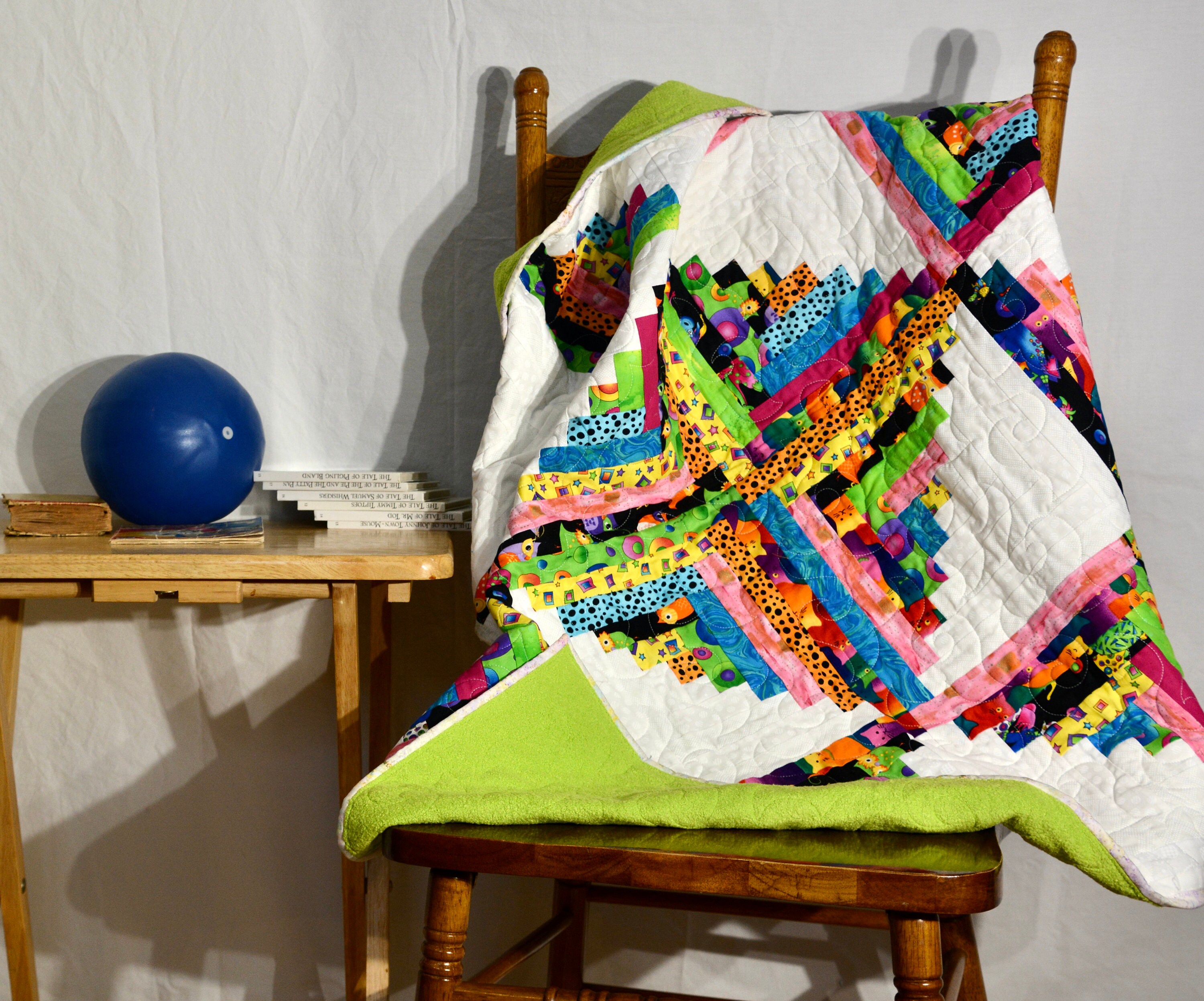 Bright / Kids / Baby /log Cabin/ Fun - Etsy