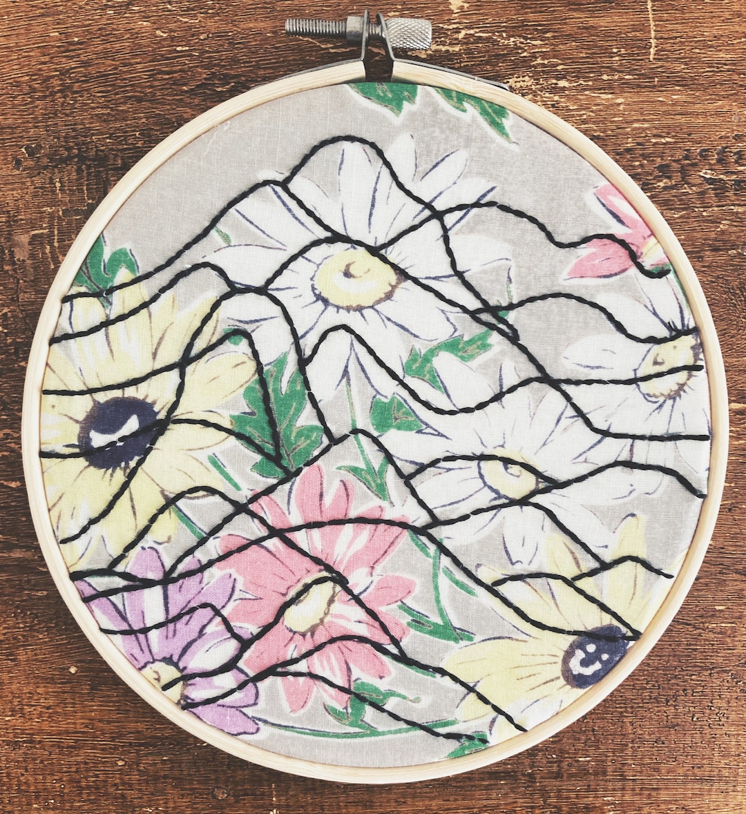 Punk Rock Embroidery - Joy Division Unknown Pleasures Album Art ...