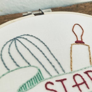 Star Baker Embroidery - Great British Bake off Art - GBBO Fan Art ...