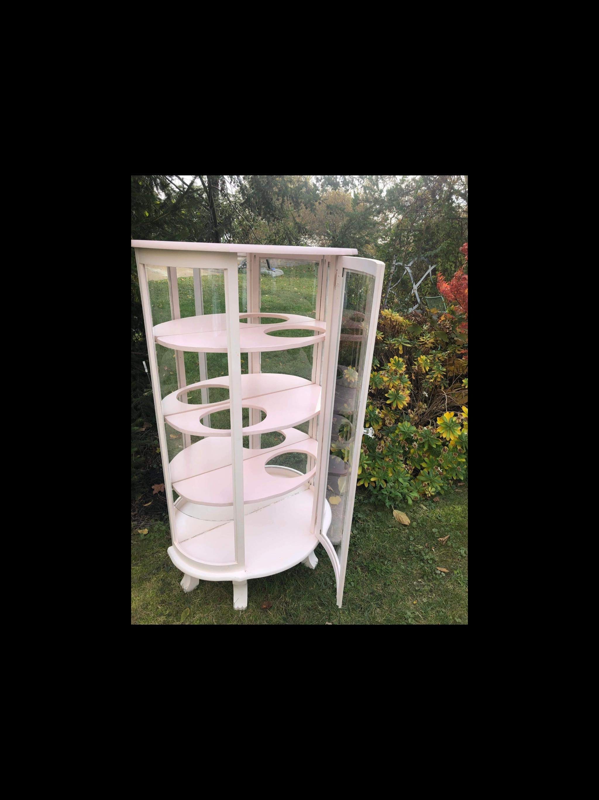 Pink Curio Cabinet - Etsy