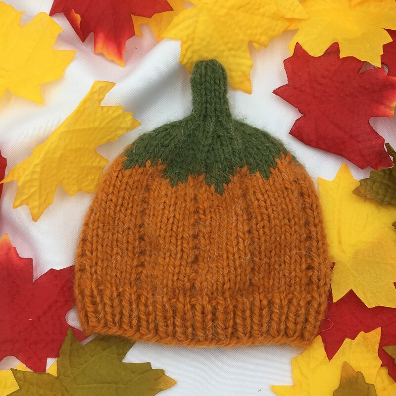 Baby Pumpkin Hat - Etsy