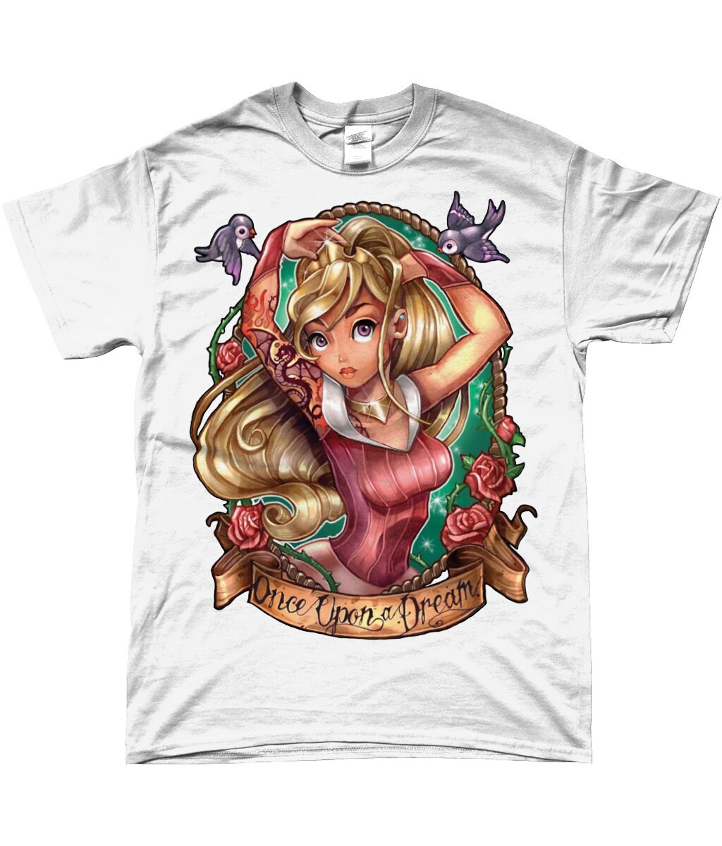 Adult Disney Princess Tshirt Sleeping Beauty Etsy