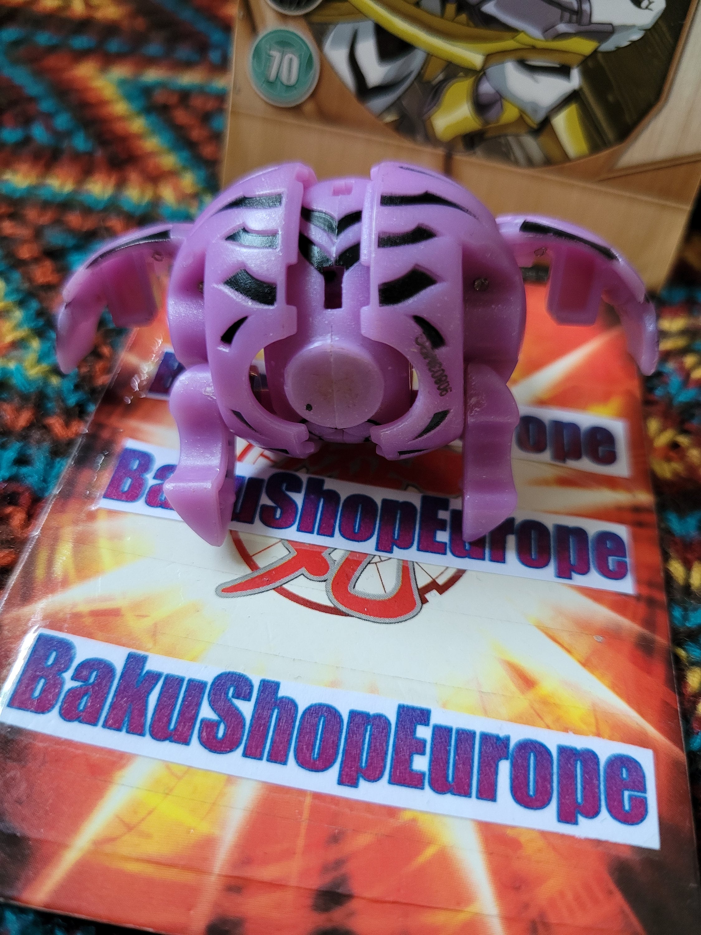 Bakugan Blade Tigrerra Darkus Pink/ Bakuflip - Etsy