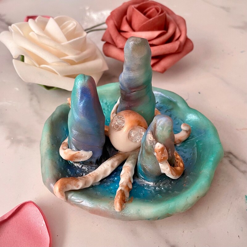 Animal Clay Ring - Etsy