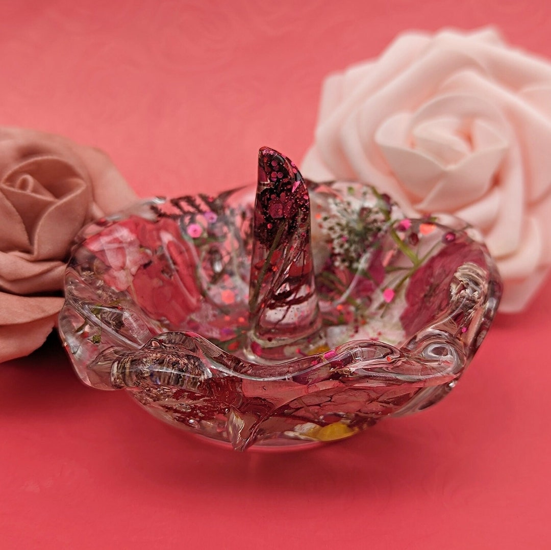 Floral Ring Holder - Flower Organizer - Nature - Handmade Gifts - Gifts ...