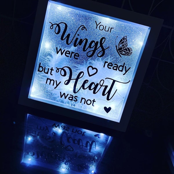 Personalised Box Frame - Make Your Own Box Frame