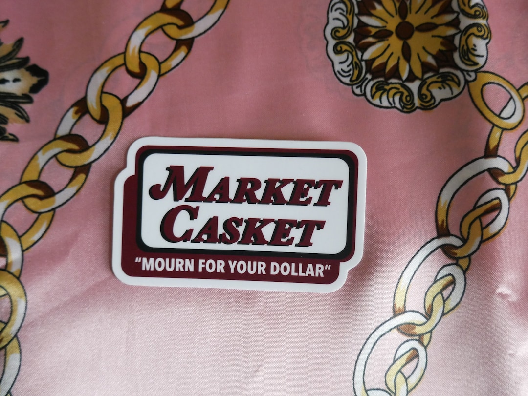 Market Casket Sticker - Etsy