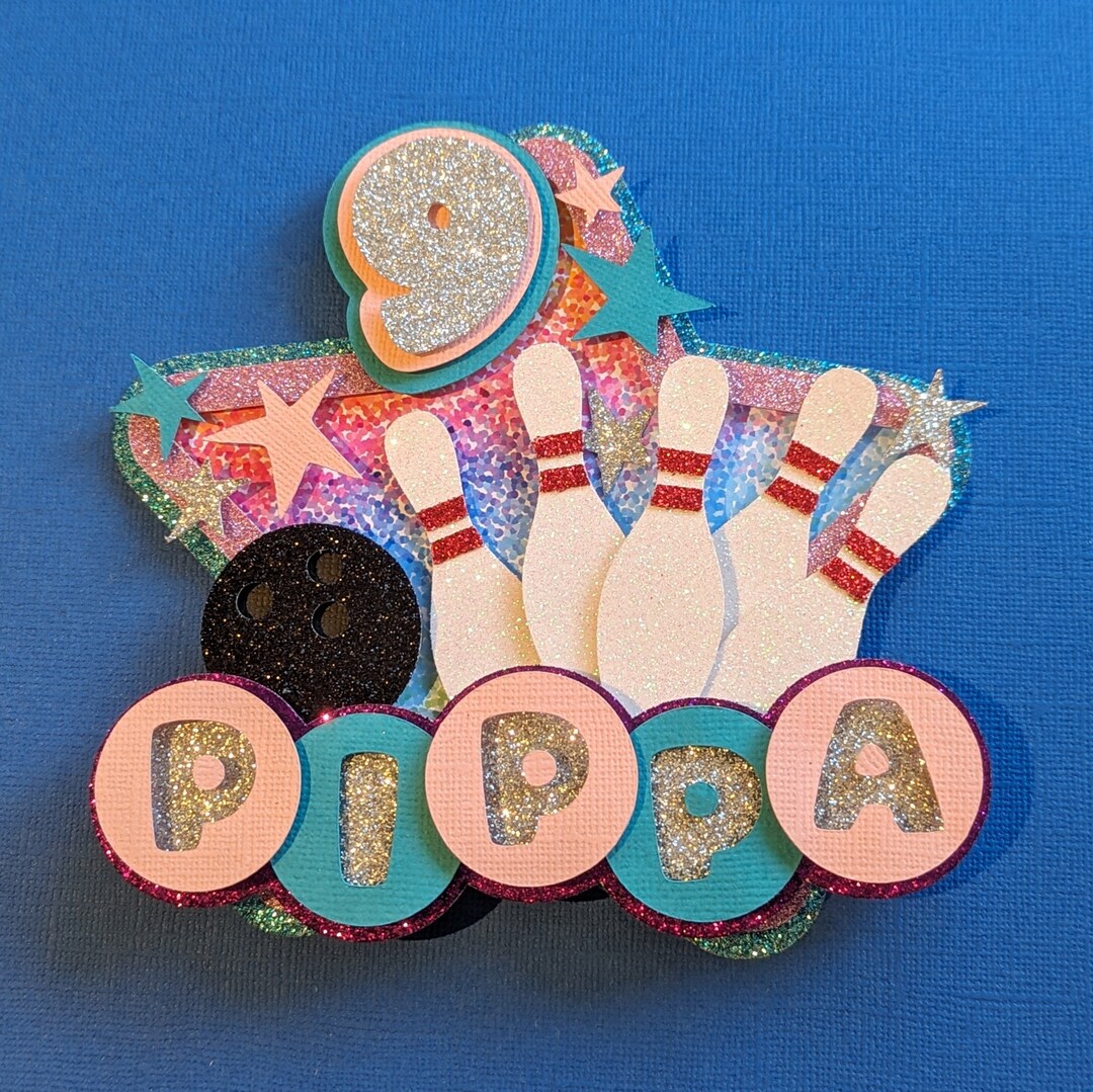 Any Colour Handmade to Order Personalised Bowling Ten Pin Inspired Cake ...