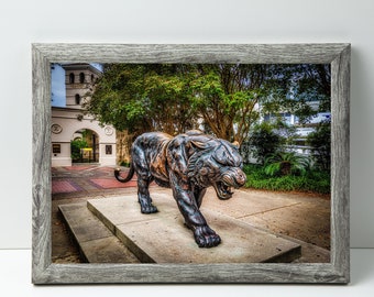 Lsu Tiger Statue - Etsy