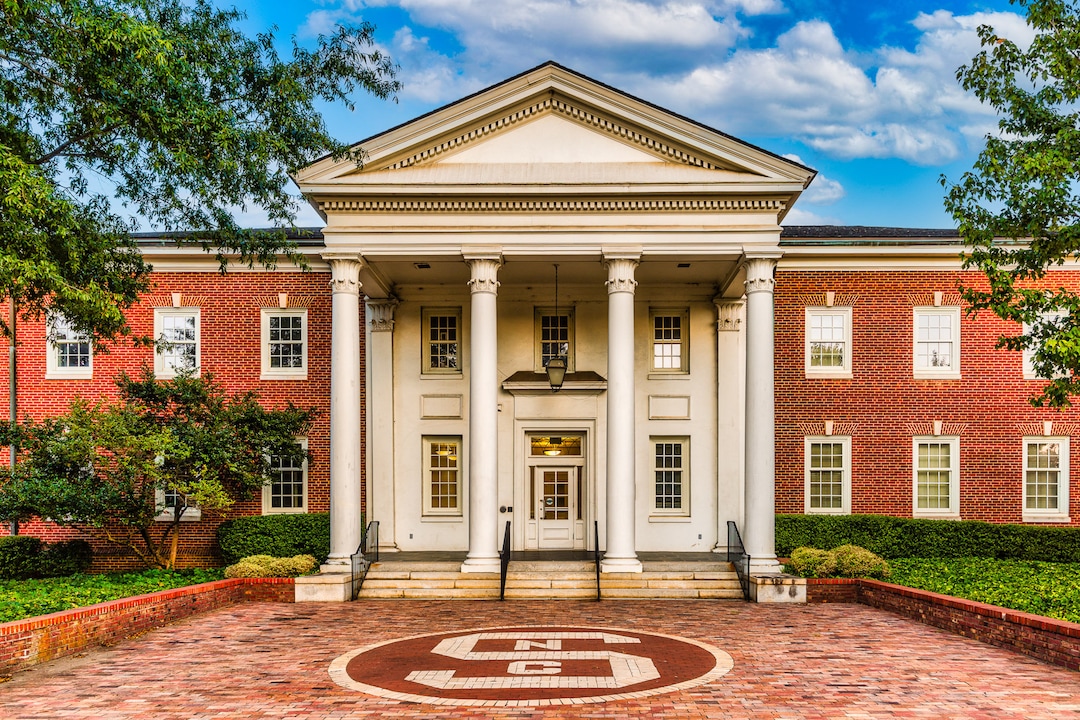 NC State Campus Building, North Carolina State University Landscape ...