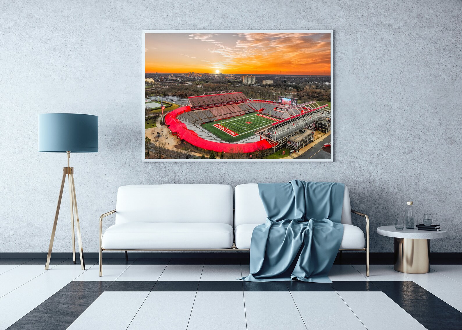 SHI Stadium Landscape Print, Rutgers Fine Art Photography, Gift for ...