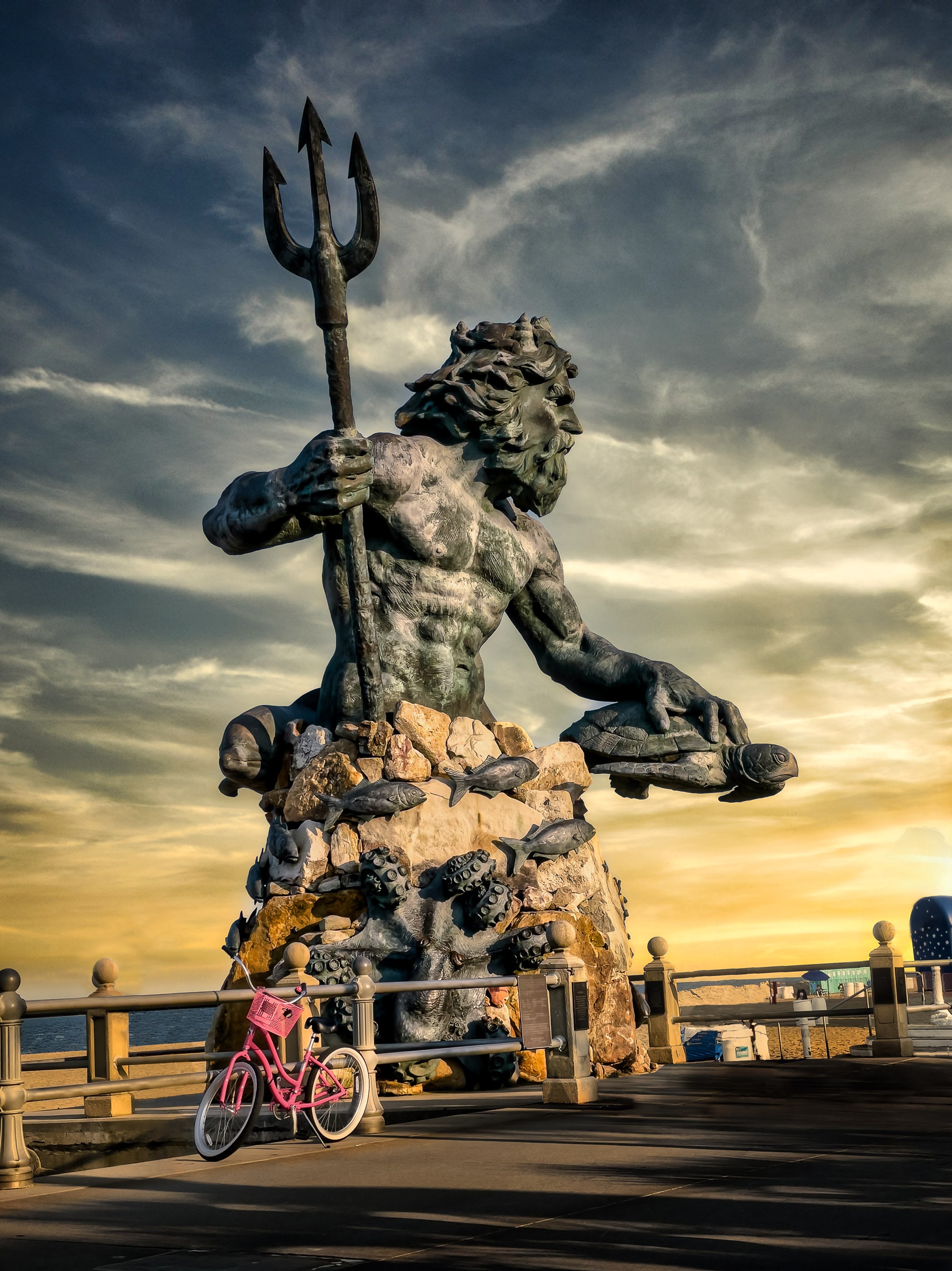 King Neptune Painting