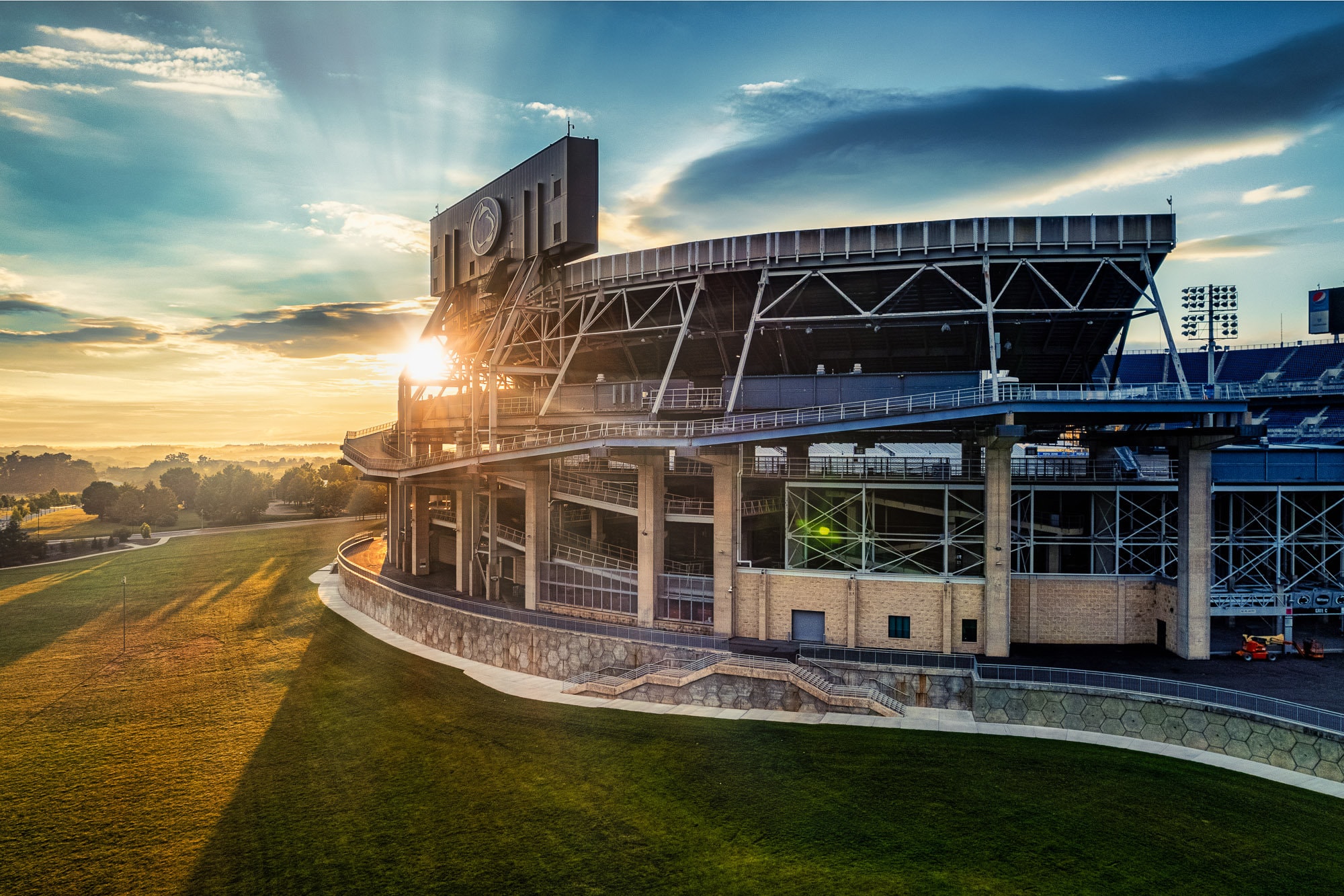 Beaver Stadium Silhouette