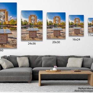 Touchdown Jesus at Notre Dame, Words of Life Photo Print, Catholi ...