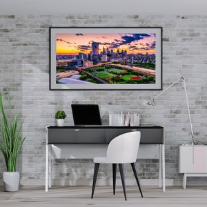 Philadelphia Skyline at Sunrise, Upenn Campus, Pennsylvania Fine Art ...