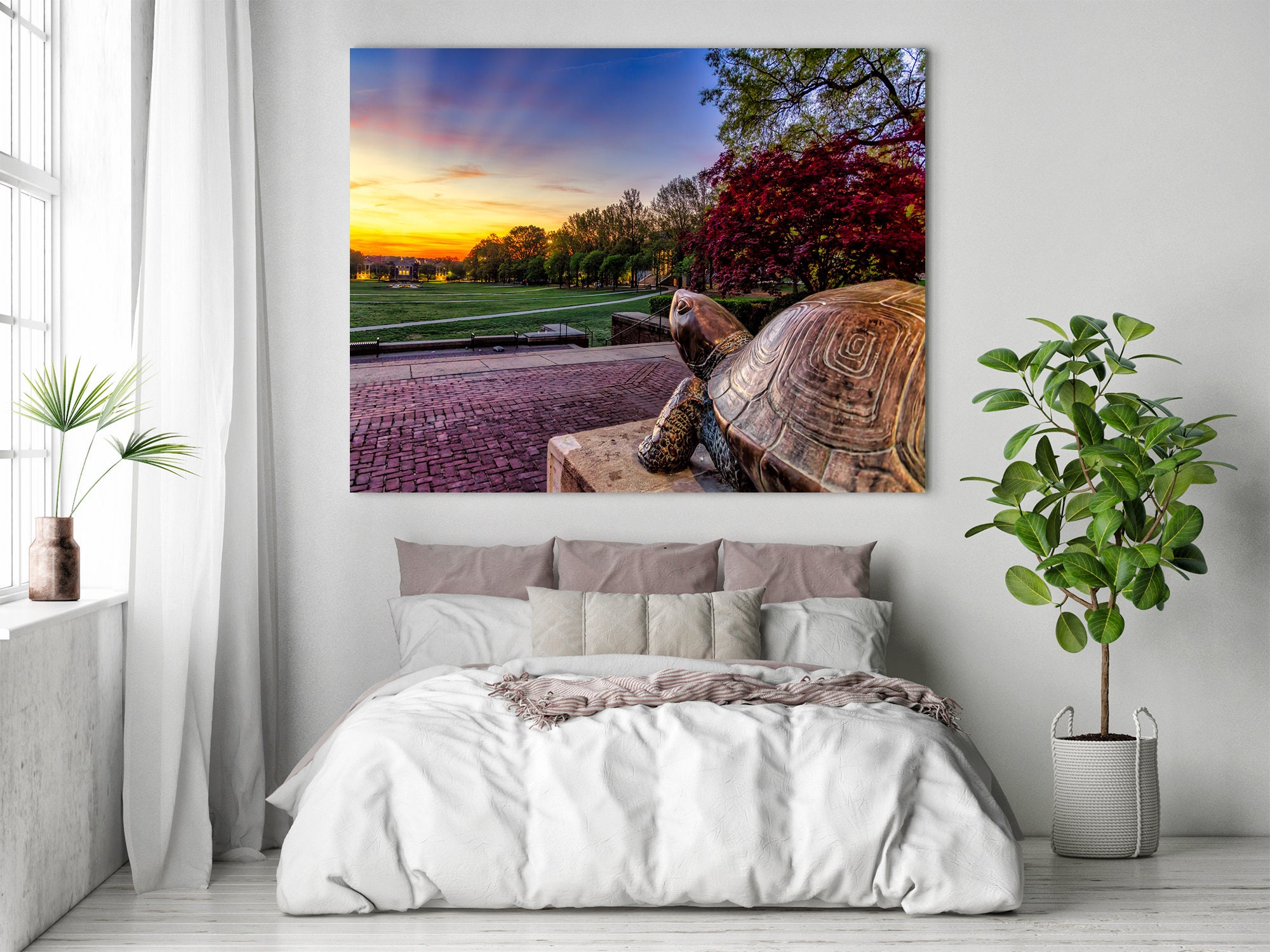 University of Maryland Testudo Statue, Fine Art Photography, Metal ...