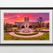 Sunset at Burruss Hall, Virginia Tech Hokies, Blacksburg Campus ...