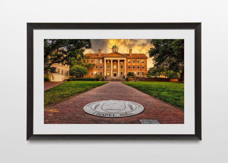 Sunset at UNC Campus Photo, University of North Carolina at Chapel Hill ...