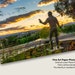 James Madison Statue at Sunset, JMU Campus Landscape Artwork, Fine Art ...