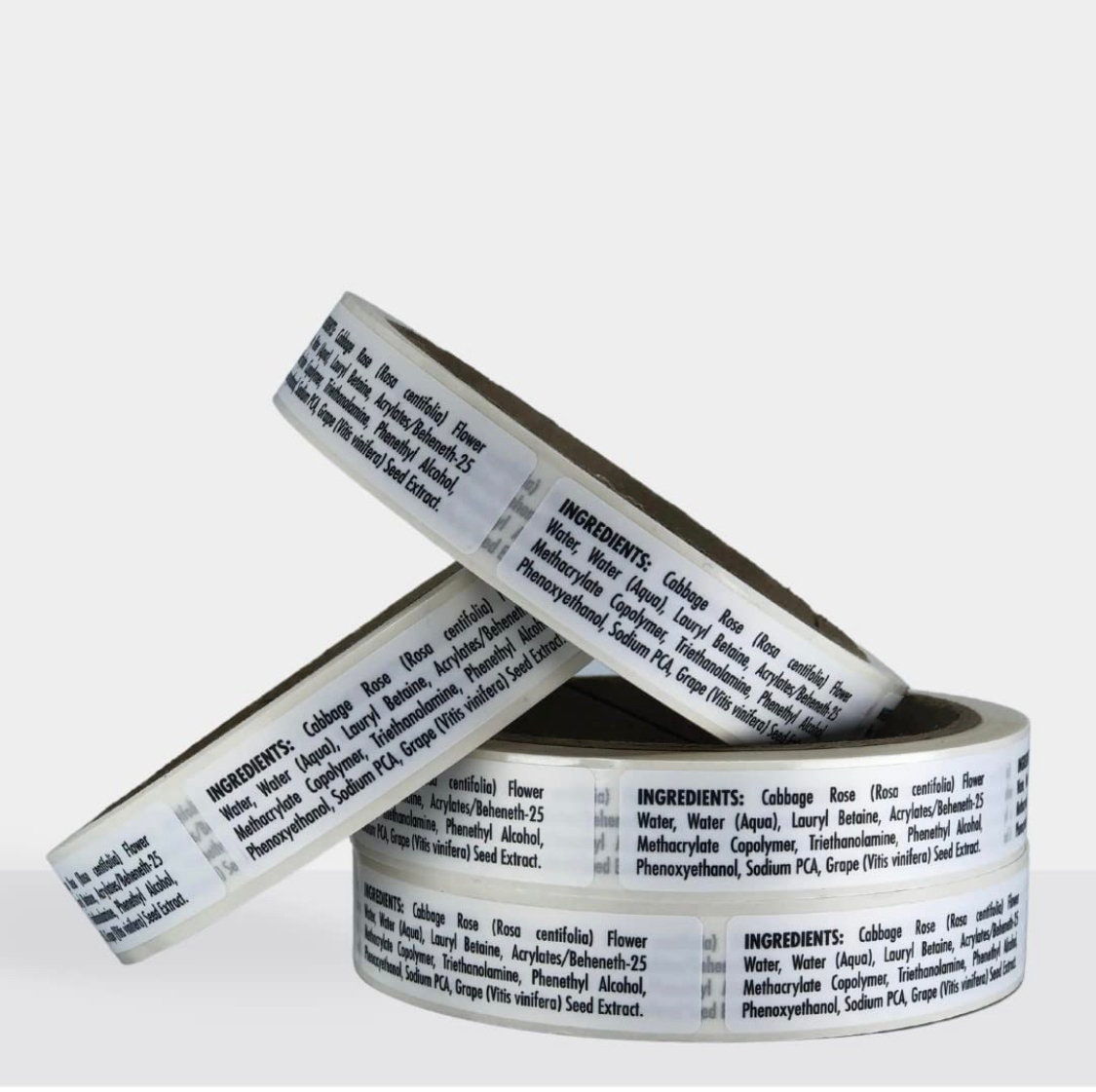 PROLONG Ingredient Labels - Etsy