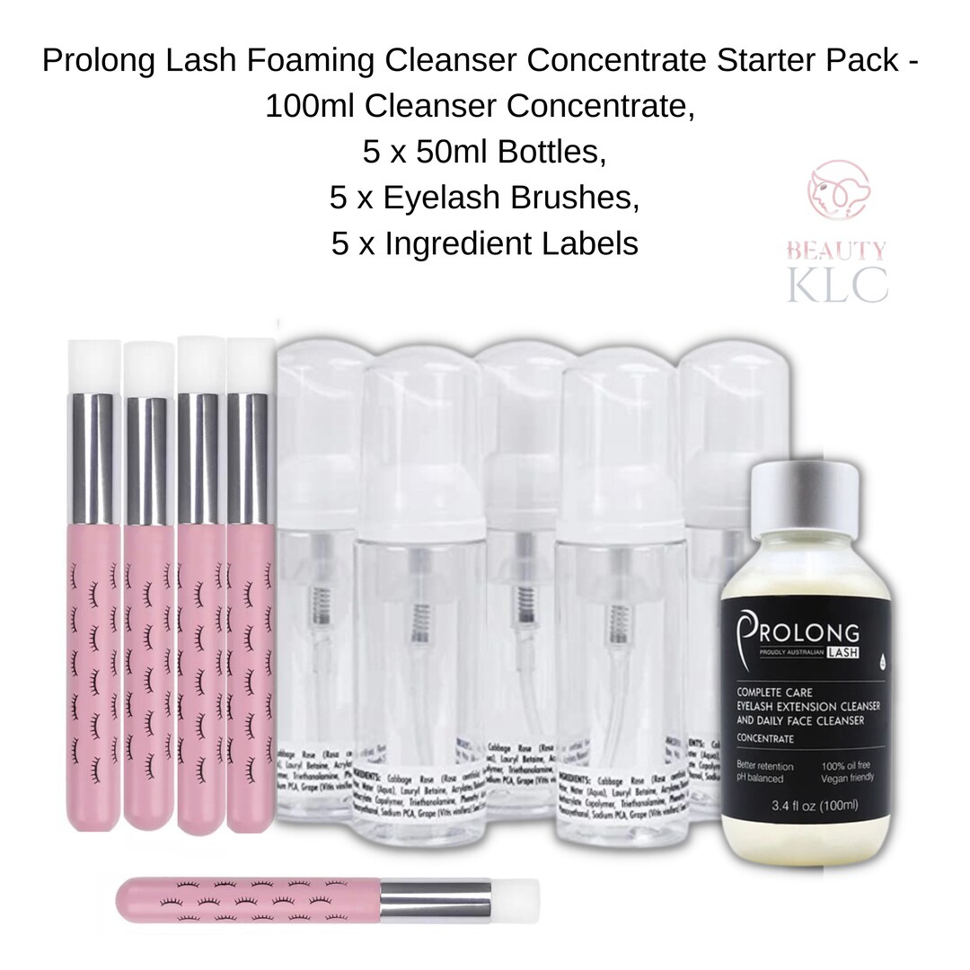 Prolong Lash Cleanser Starter Kit - Etsy