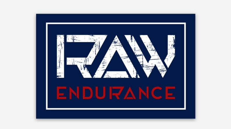 Raw Endurance Logo - Etsy