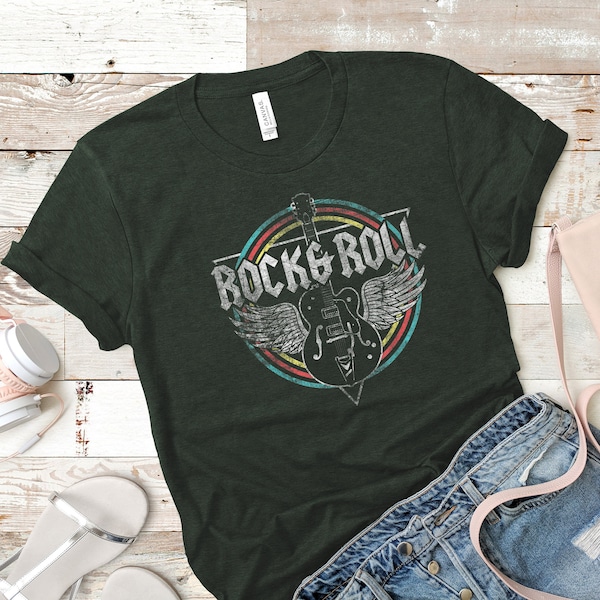 Vintage Rock Band T Shirts for Women - Etsy