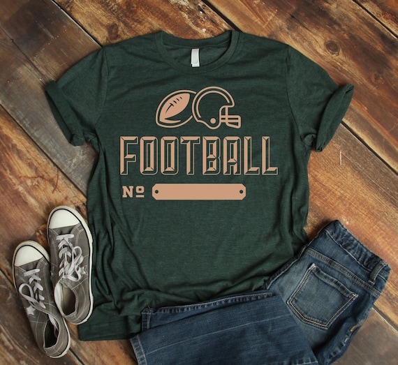 Football Shirt Football Gifts Customized Football Shirt - Etsy