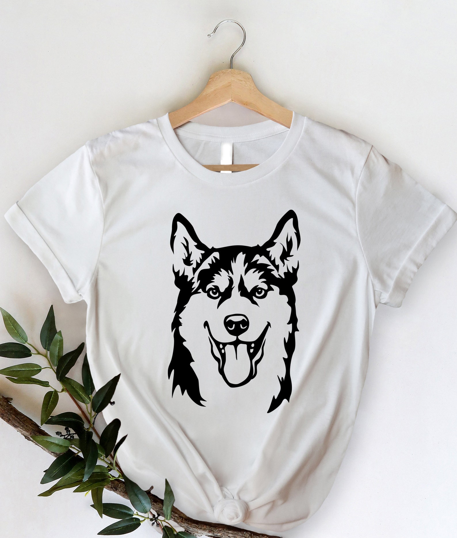 Wolf Shirt, Siberian Husky, Husky Dog, Husky Shirt, Husky Lover Shirt ...