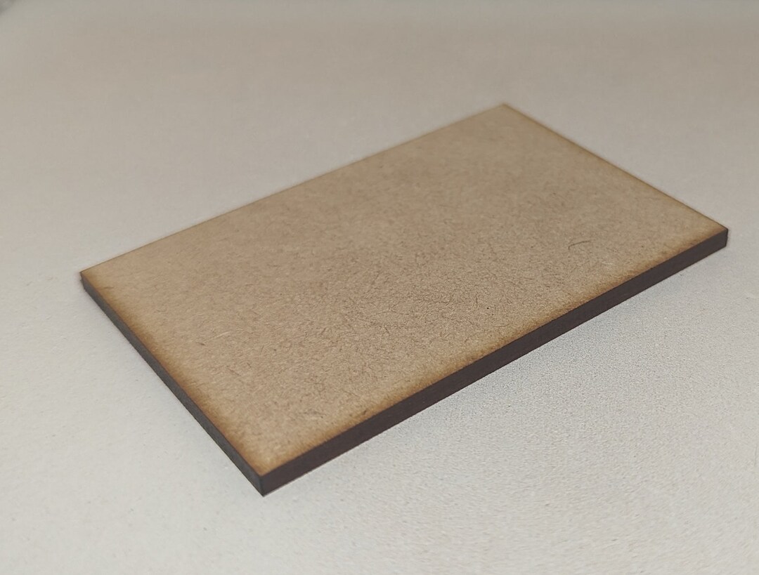 50x75mm Square MDF Bases for Miniature Wargames. - Etsy