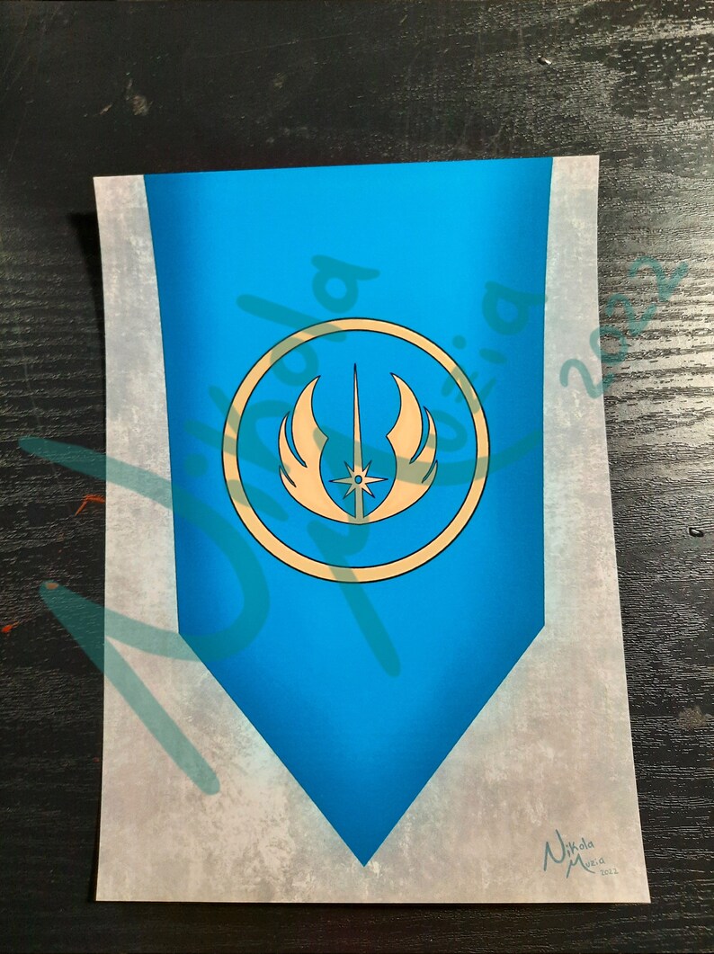 Jedi Order Banner Print - Etsy