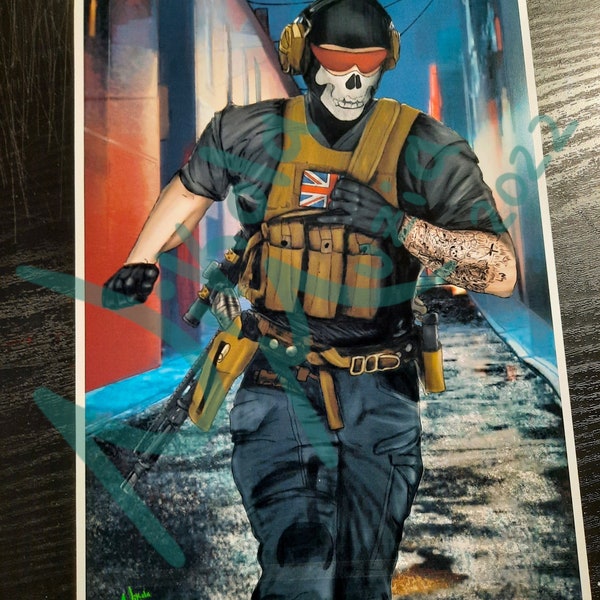 Simon Riley Ghost Mask - Etsy