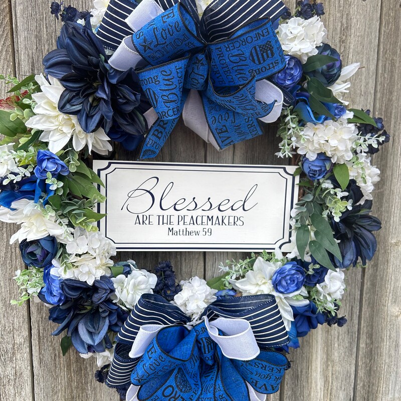 Police Wreath - Etsy