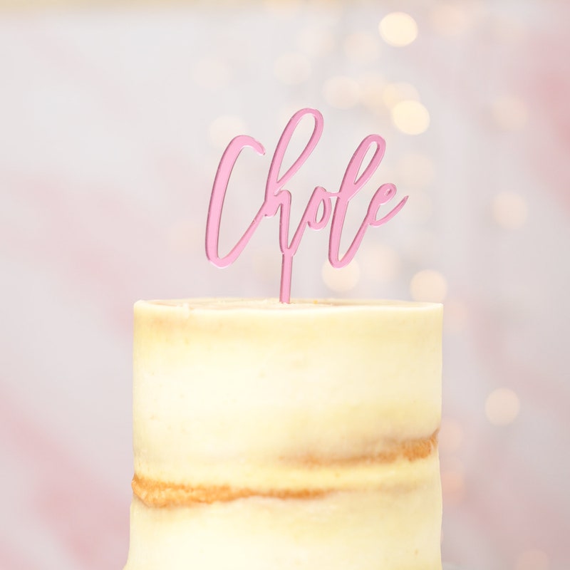 Name Cake Topper - Etsy