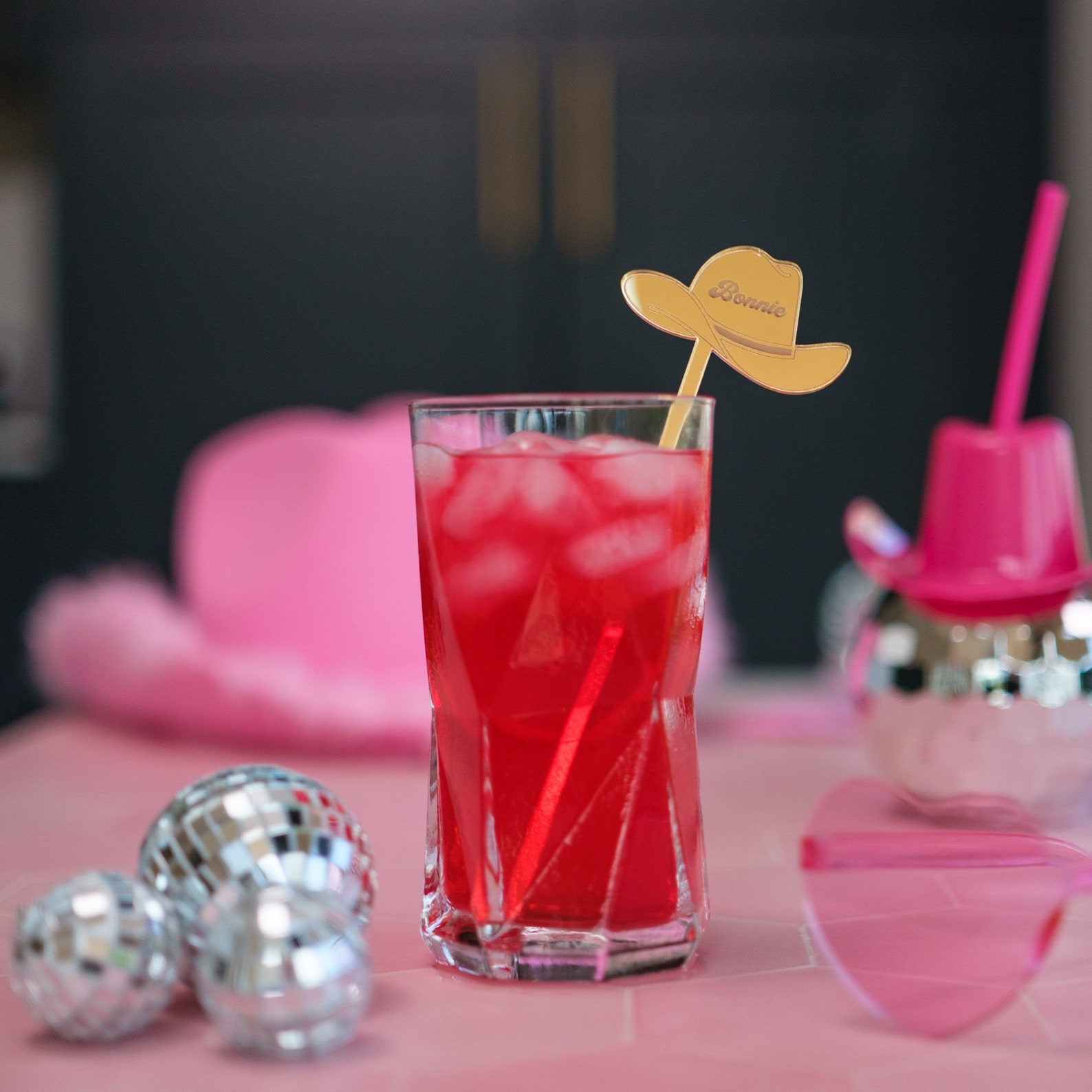 Bachelorette Party Disco Cowgirl Hen Party Decorations Hens Drink ...