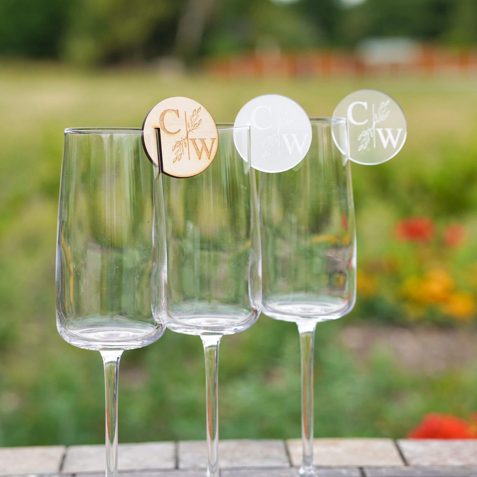 Acrylic Wedding Drink Tags Wedding Drink Stirrer Alternative - Etsy