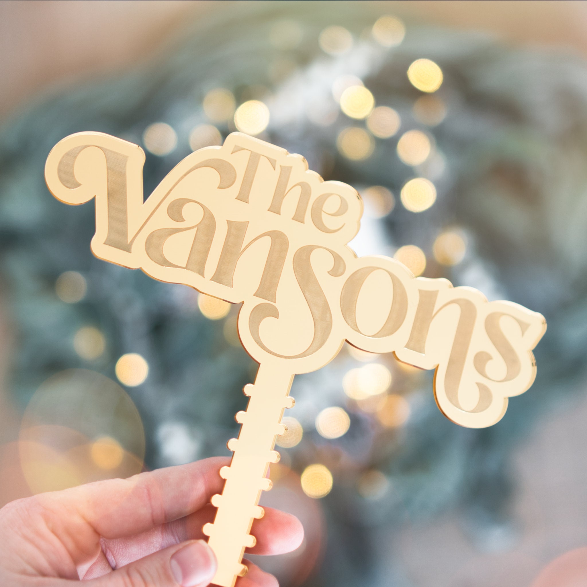 Personalised Christmas Tree Topper Ideas Personalized Family - Etsy