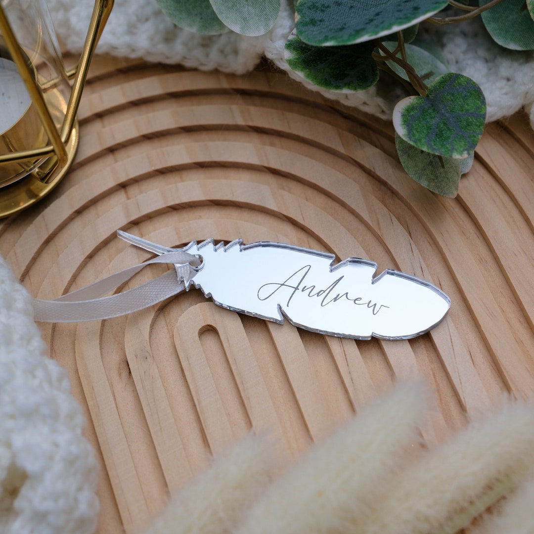 Feather Funeral Gift Keepsakes Funeral Favor Celebration of Life ...