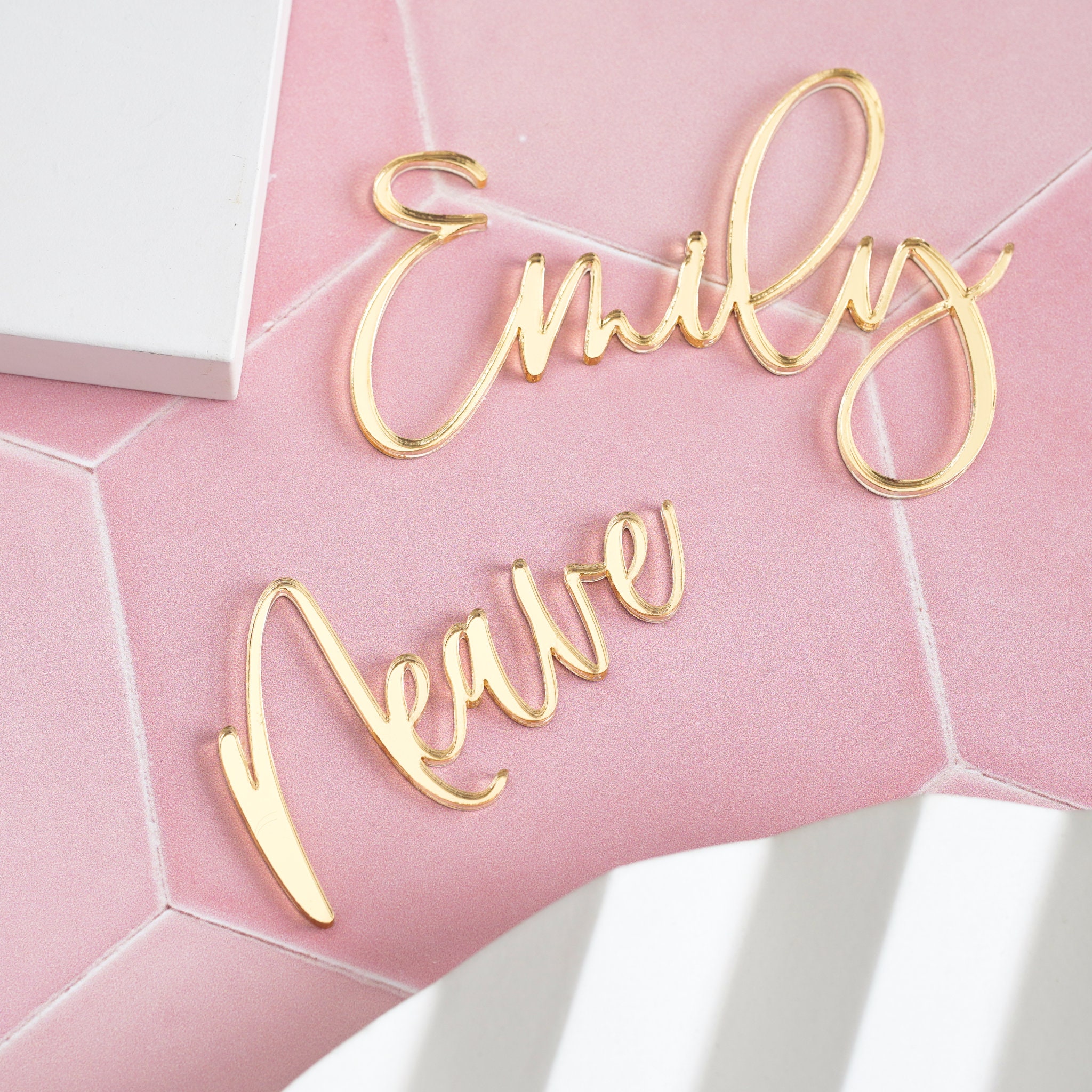 Acrylic Name Cake Topper Name Cake Charm Personalised Acrylic - Etsy UK