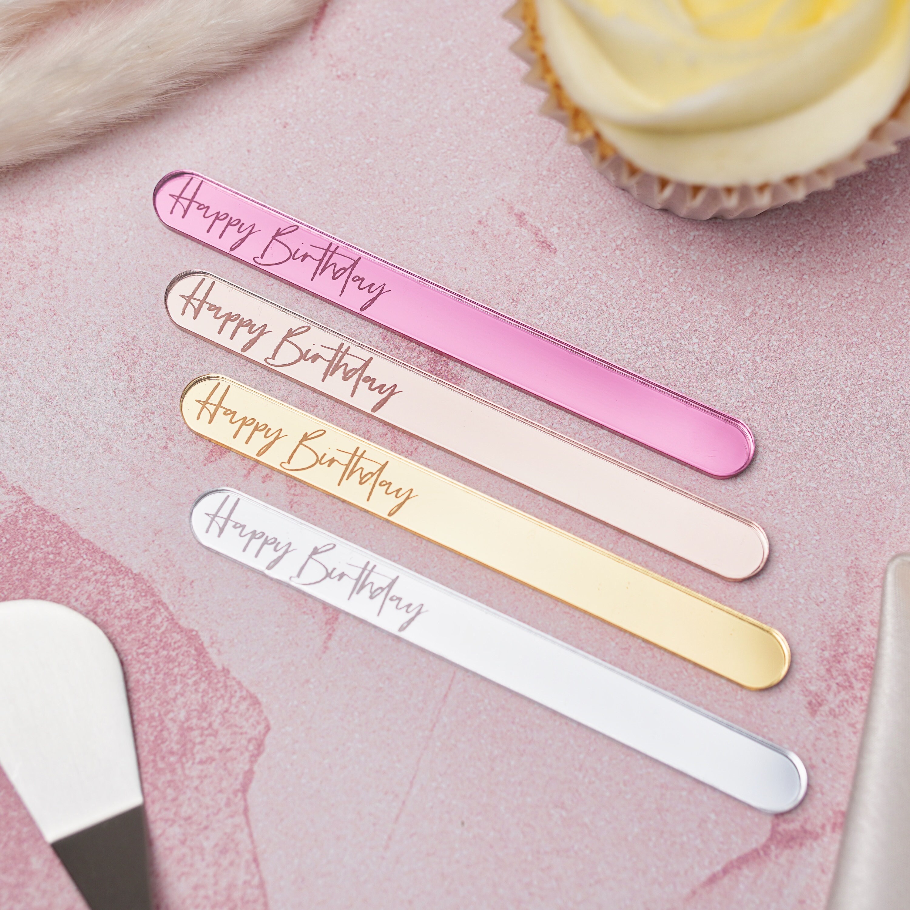 Happy Birthday Cakesicle Sticks Acrylic Cake Popsicles Cake - Etsy
