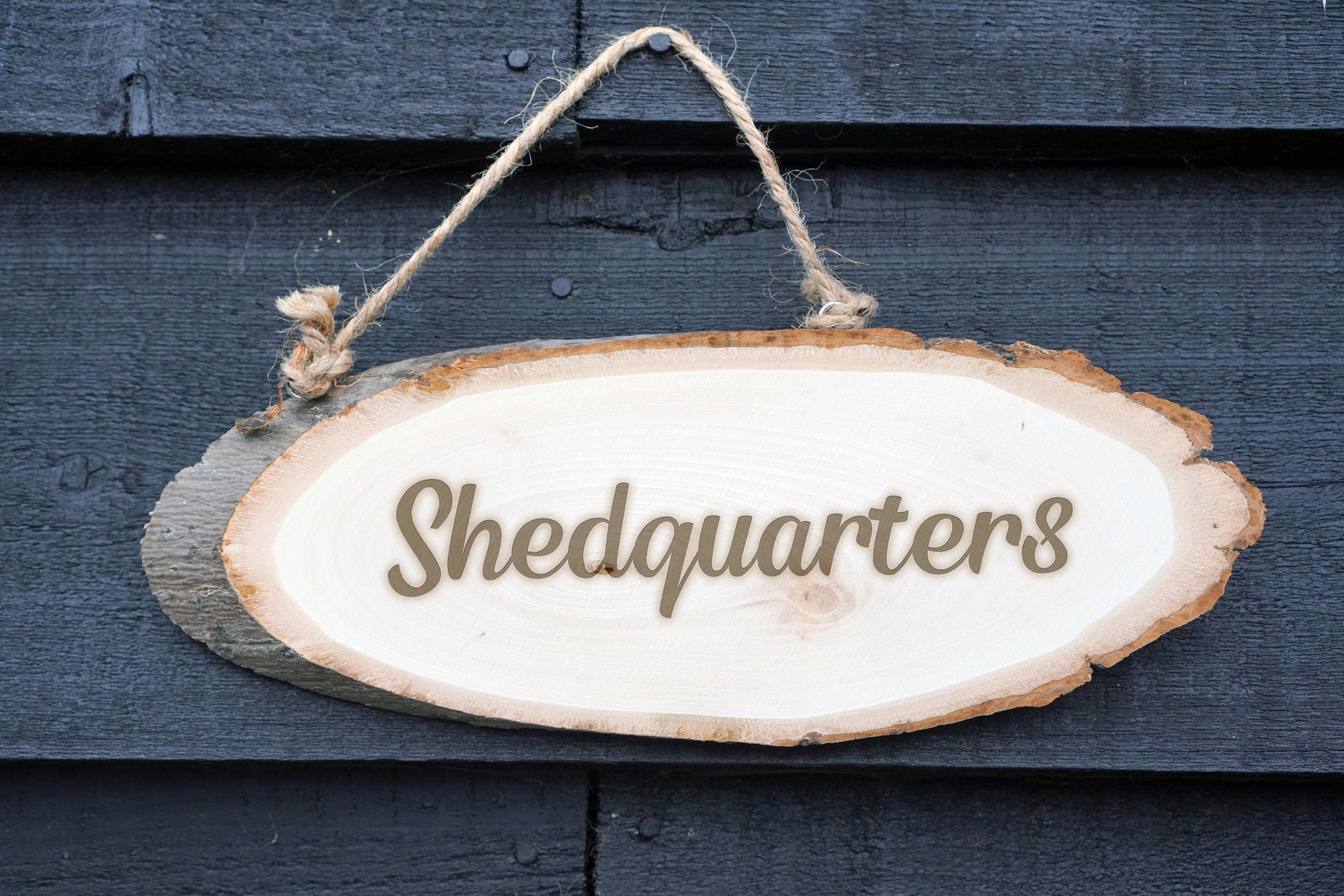 Personalised Wooden Sign for Shed, Allotment, Veg Patch, Garden Sign ...