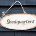 Personalised Wooden Sign for Shed, Allotment, Veg Patch, Garden Sign ...
