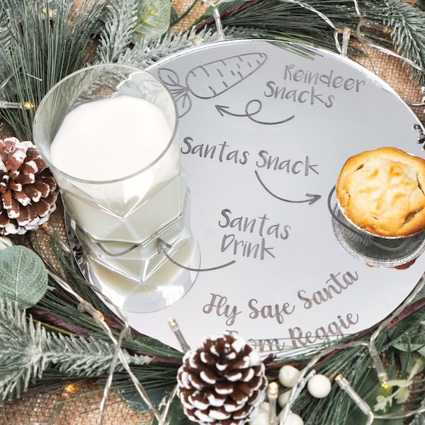 Santa Plate - Etsy UK